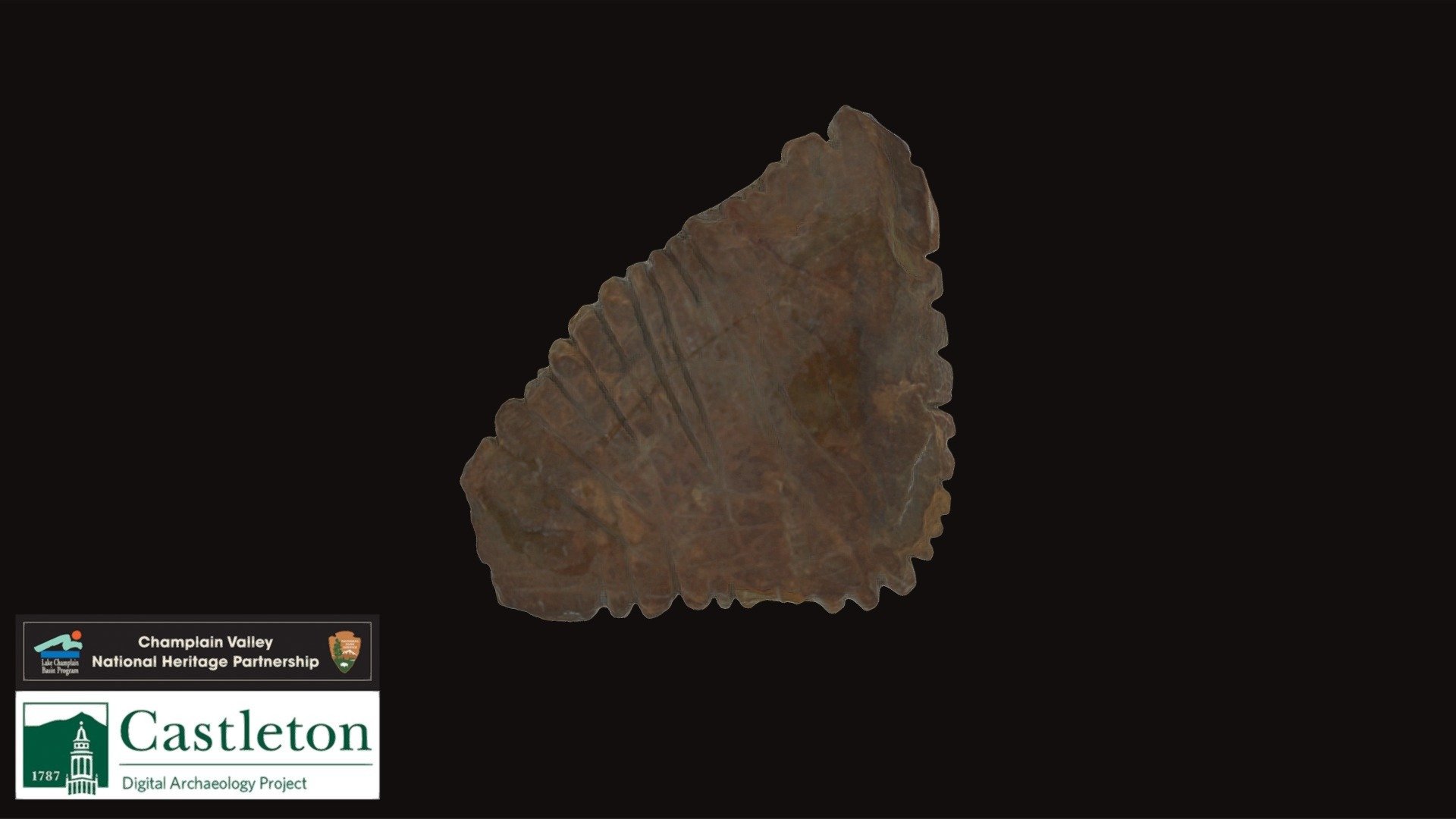 Possible Pottery Comb or Stamp (SCADS_1_493b) - 3D model by Vermont ...