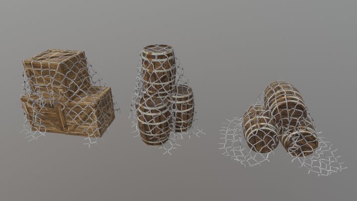 Fishnet 3D models - Sketchfab