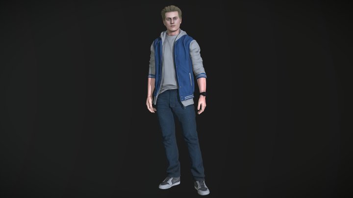 Athlete 3D models - Sketchfab