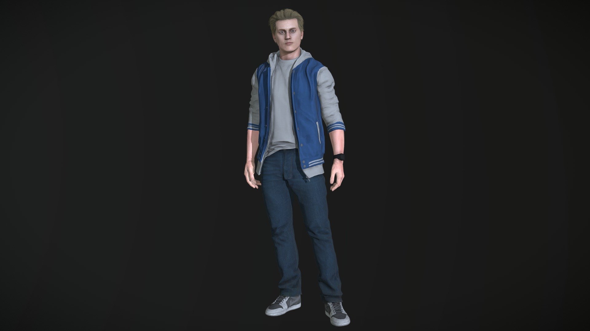 Athlete (Jock) PBR Game Ready - Buy Royalty Free 3D model by lidiom4ri4 ...