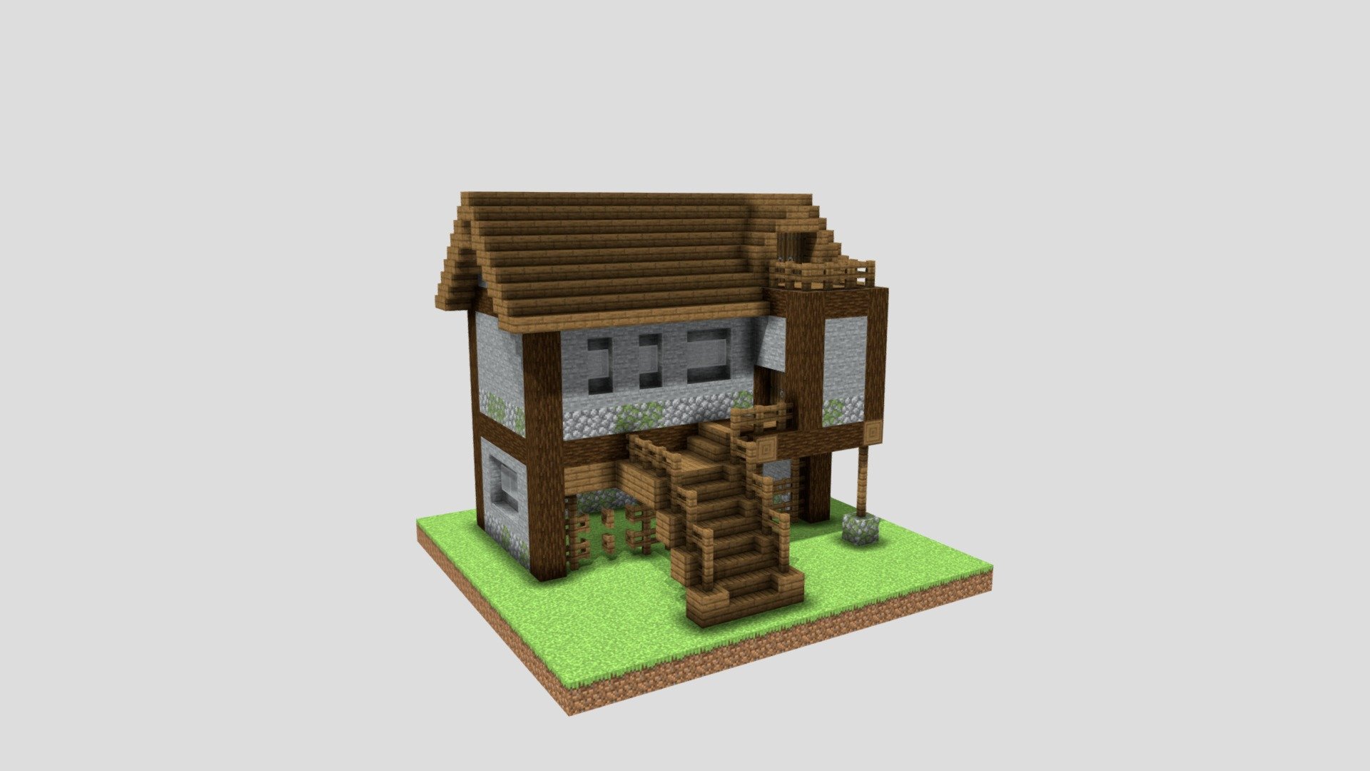Establo Minecraft - Download Free 3D model by ArturoGM [2bb6ae5 ...