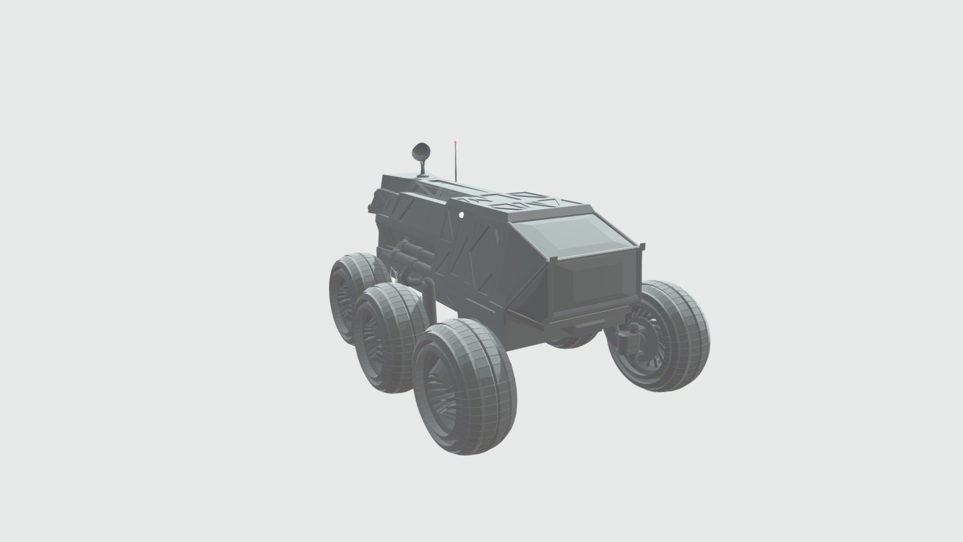 Space Car rover - Download Free 3D model by imranmurzakayev [2bb8bae ...