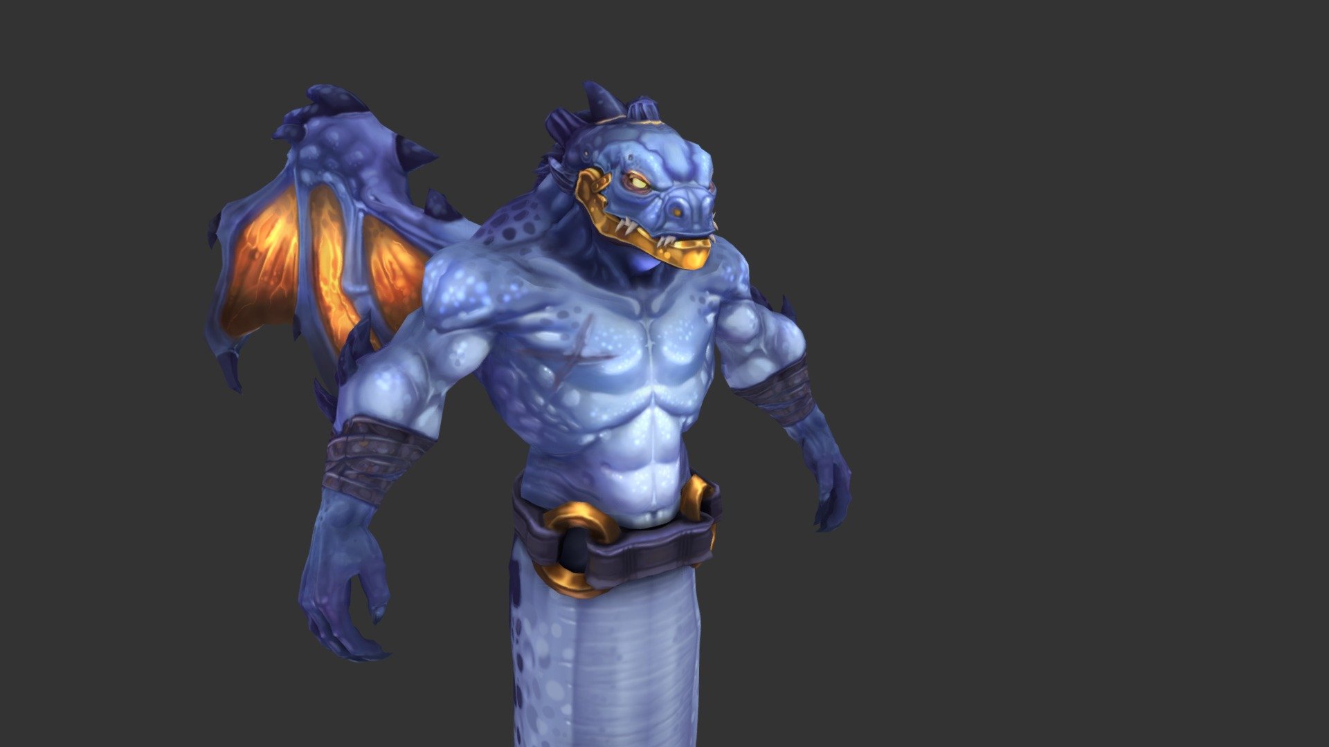 Naga - 3D model by Ludovic Bronckart (@swipe243) [2bba166] - Sketchfab