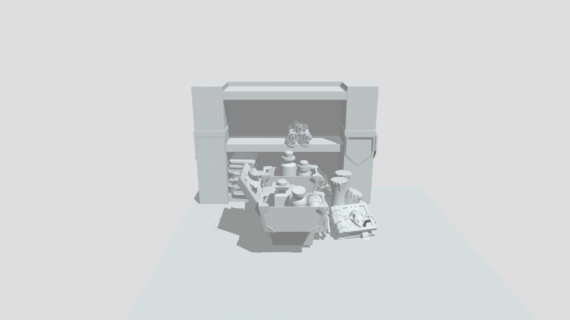 WitchBox - 3D model by J_Castillo [2bbacf3] - Sketchfab