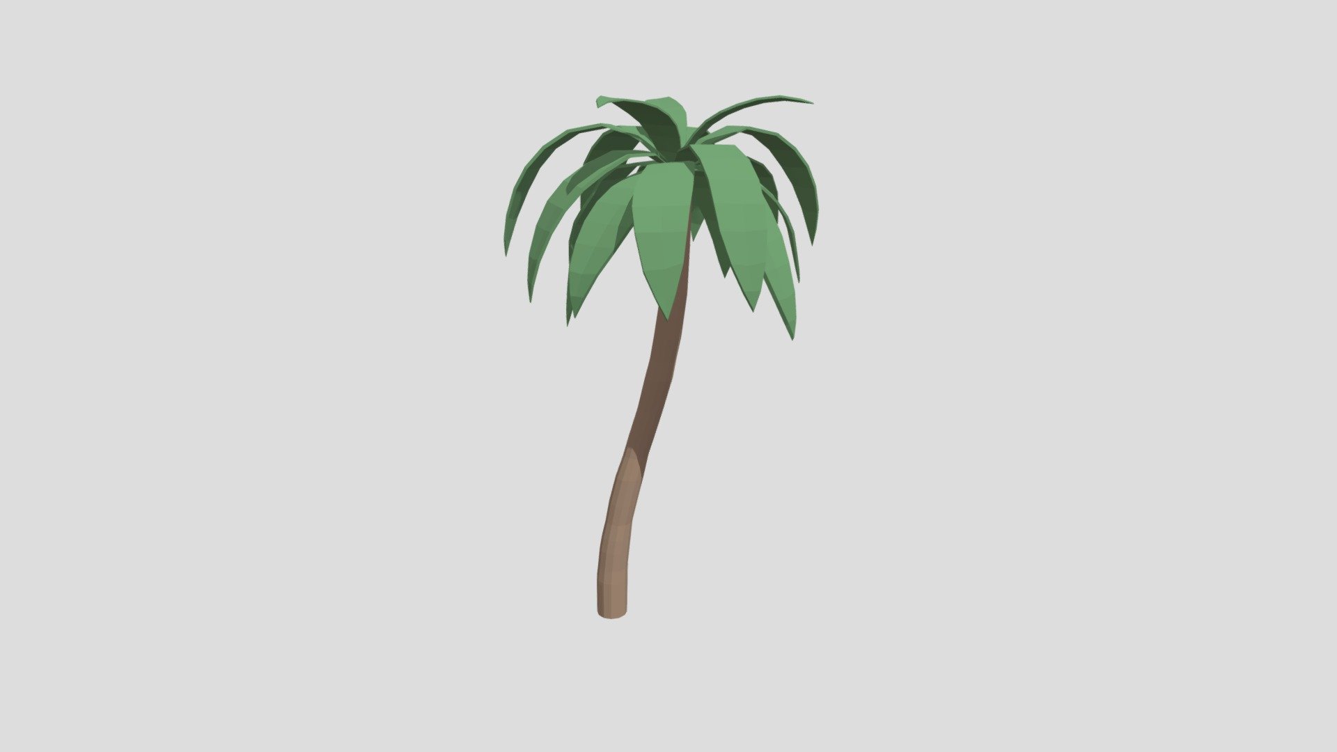 Palm tree - 3D model by Hidden92 [2bbb4e0] - Sketchfab