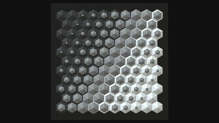 Hexagonal 3D models - Sketchfab