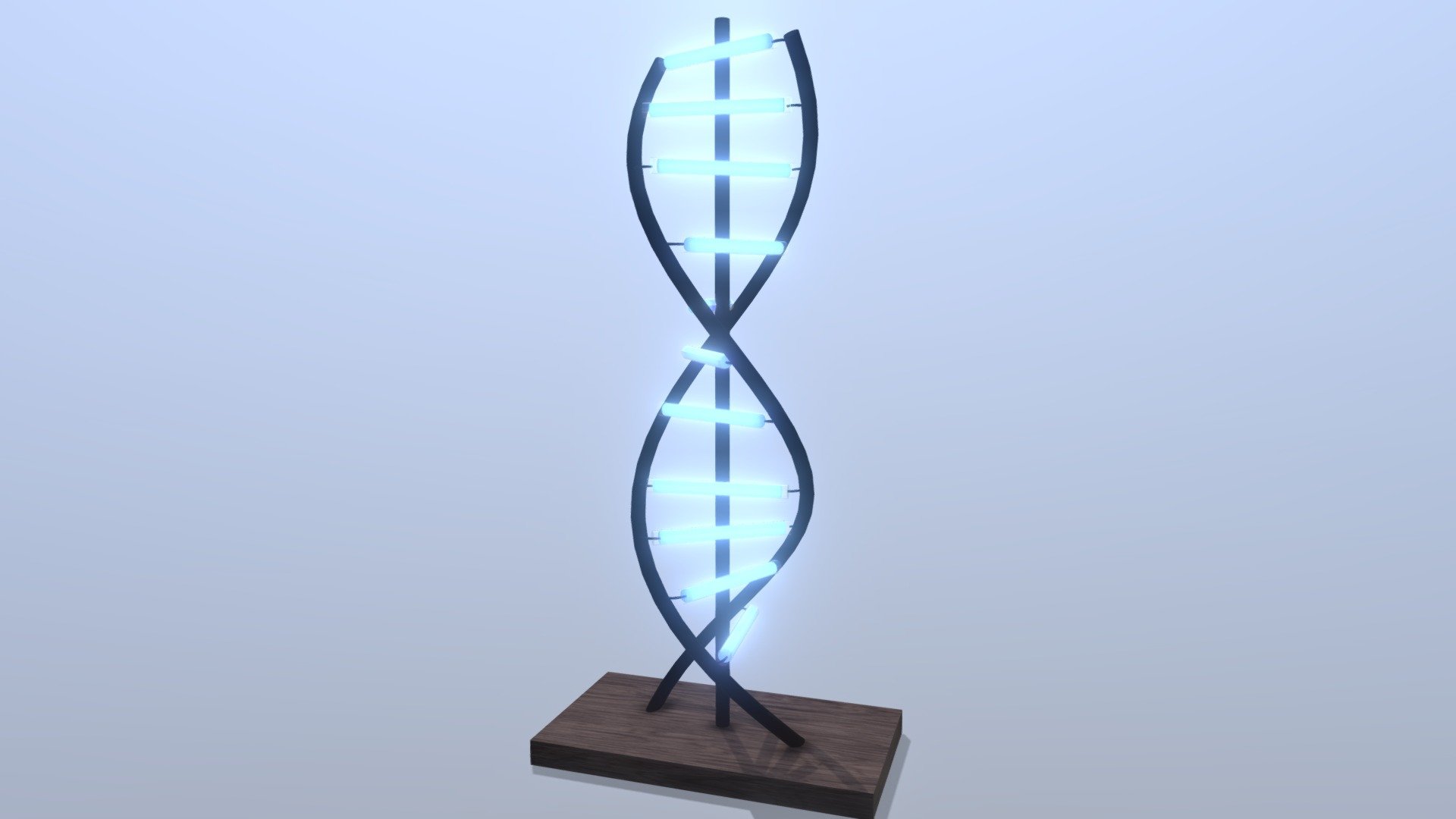 Led DNA Lamp - Buy Royalty Free 3D model by ulenspy [2bbbad0 ...