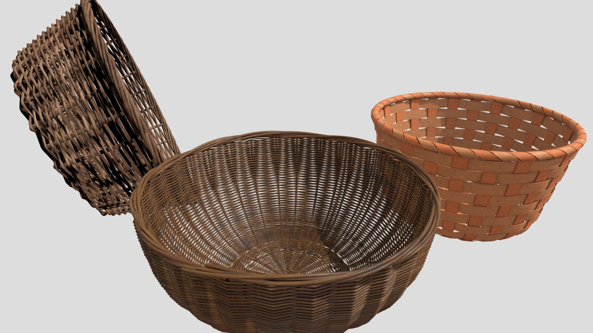 Baskets - 3D model by IACG [2bbc3ff] - Sketchfab