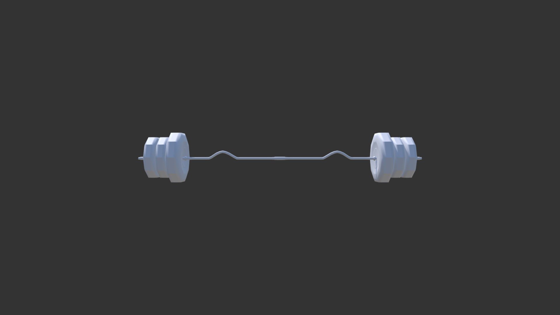 Barbell - 3D model by kathireshakshaya [2bbc89f] - Sketchfab