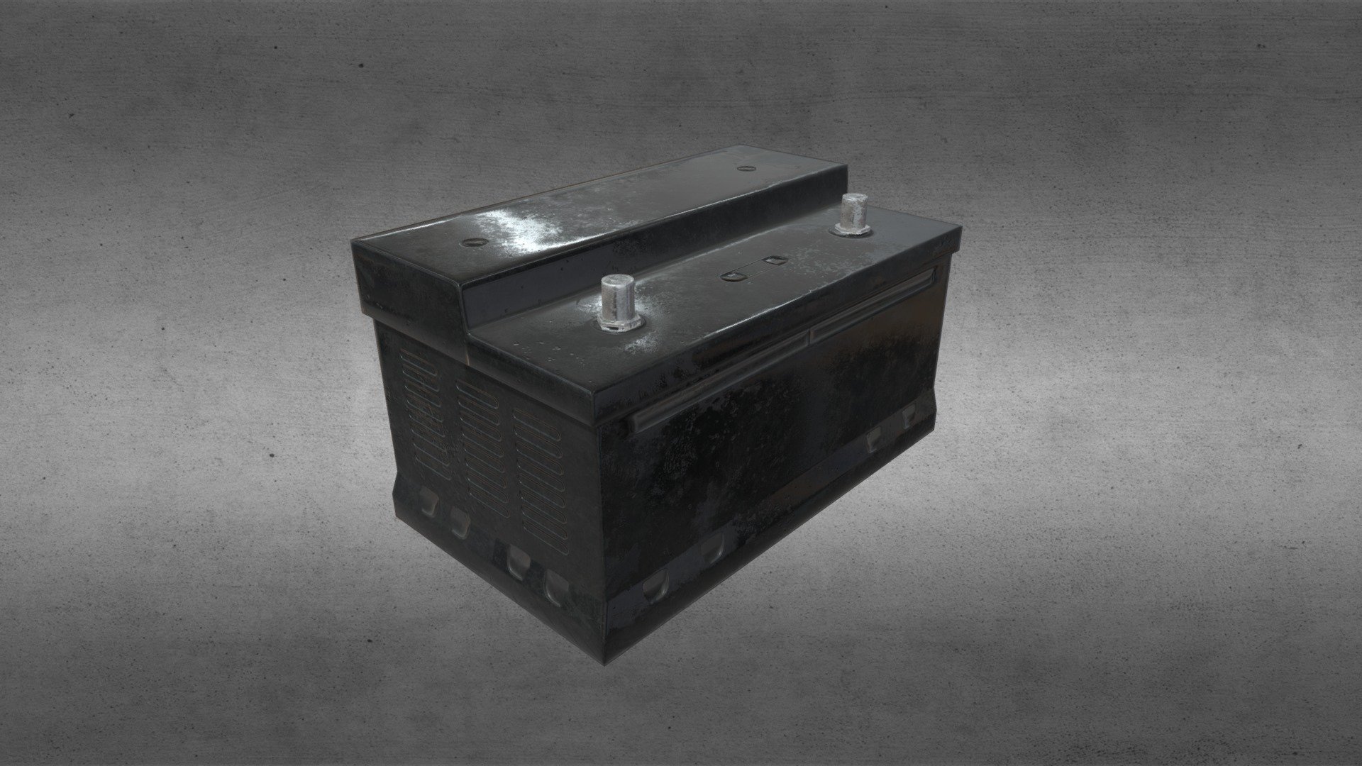 bateria auto low poly - Download Free 3D model by matacu.tec [2bbd4e2 ...