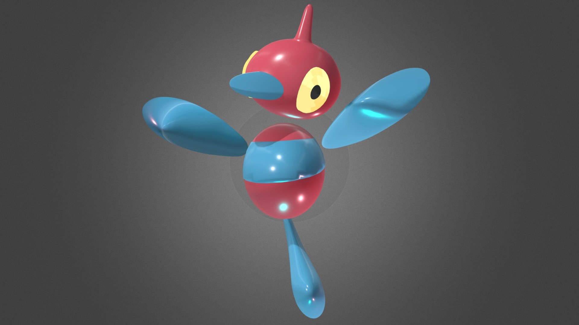 Porygon-Z - Download Free 3D model by VioletQueen [2bbf9b9] - Sketchfab
