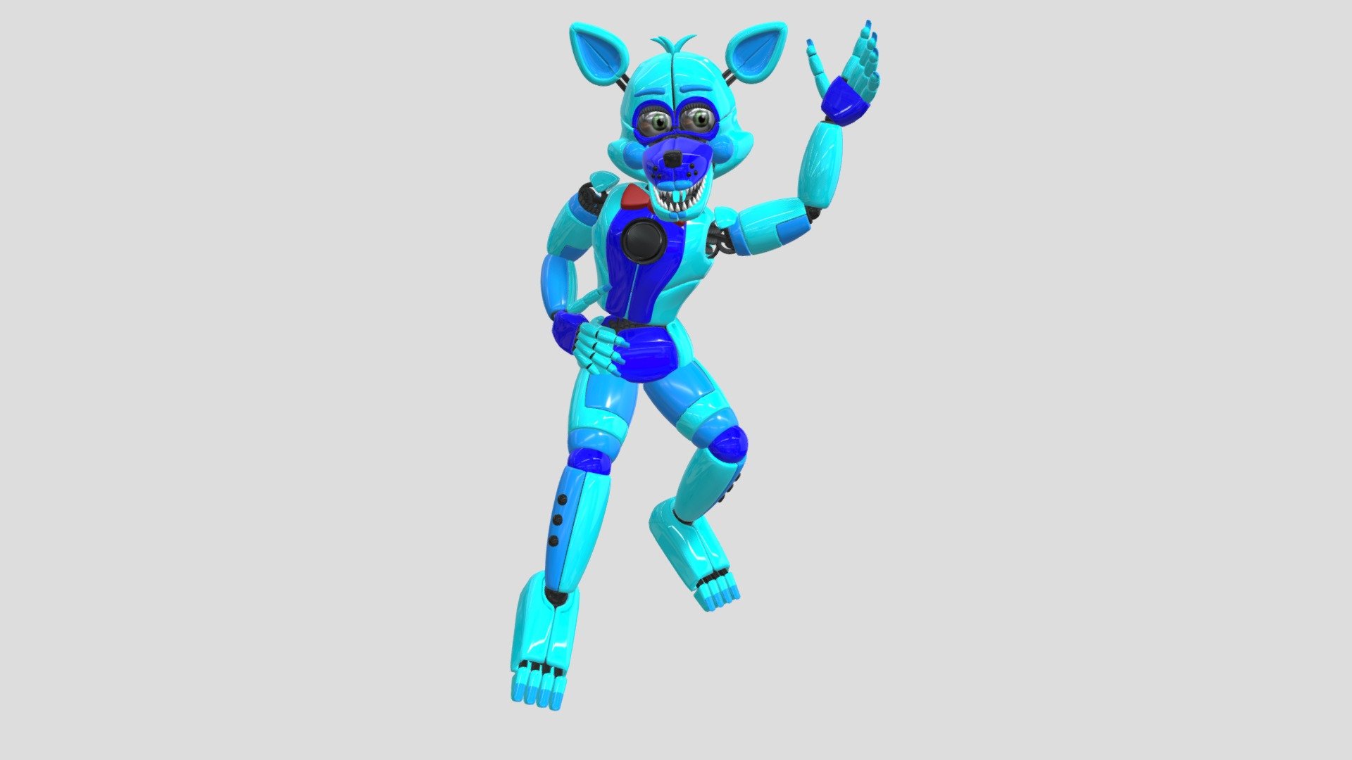 Funtime_foxy_fan-art - 3D model by NeonBlueLolbit [2bc21b0] - Sketchfab