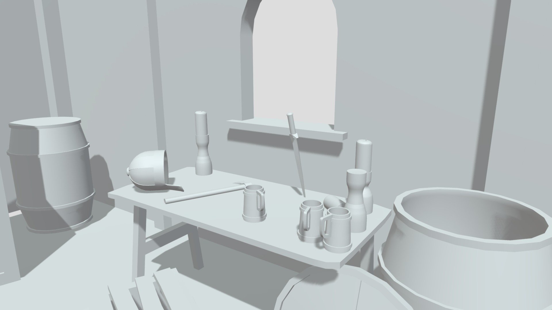 Viking Corner - Download Free 3D model by MitchC [2bc21b7] - Sketchfab