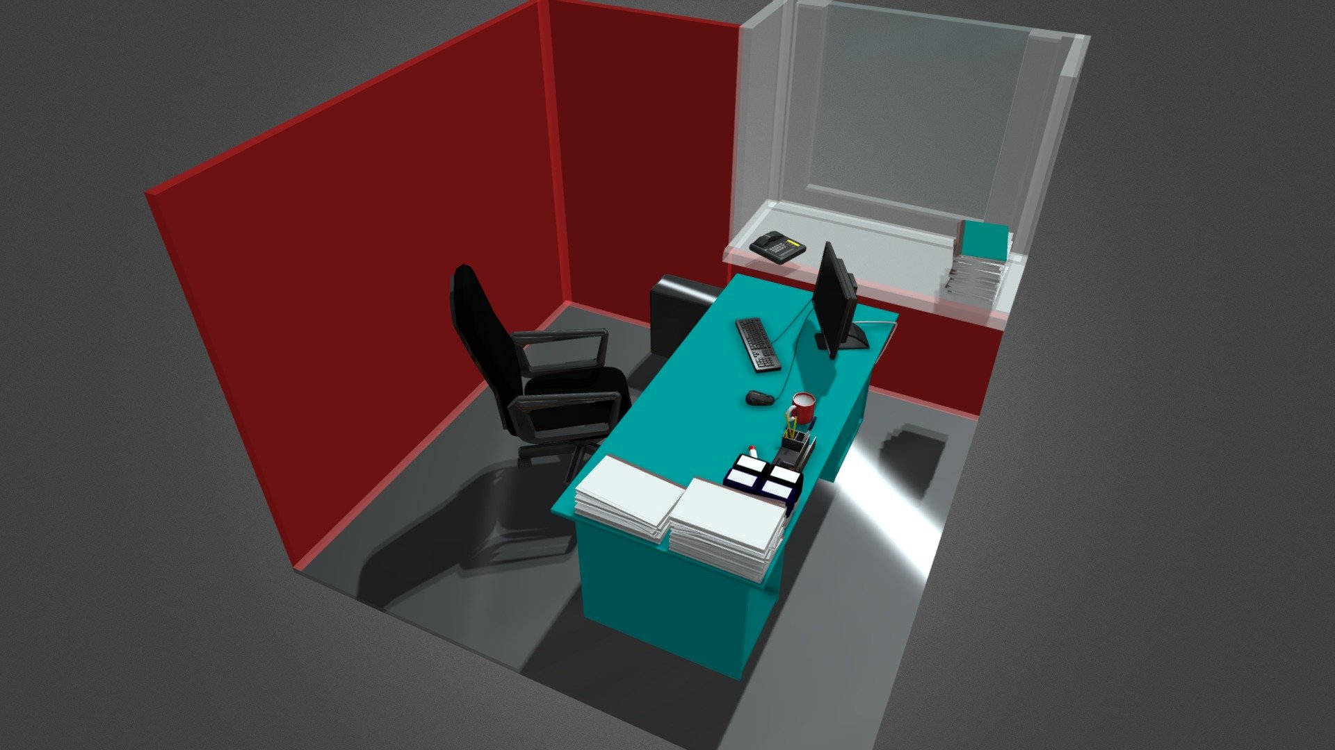 Desktop - Download Free 3D model by Alana_Lava (@Alana_art) [2bc248f ...