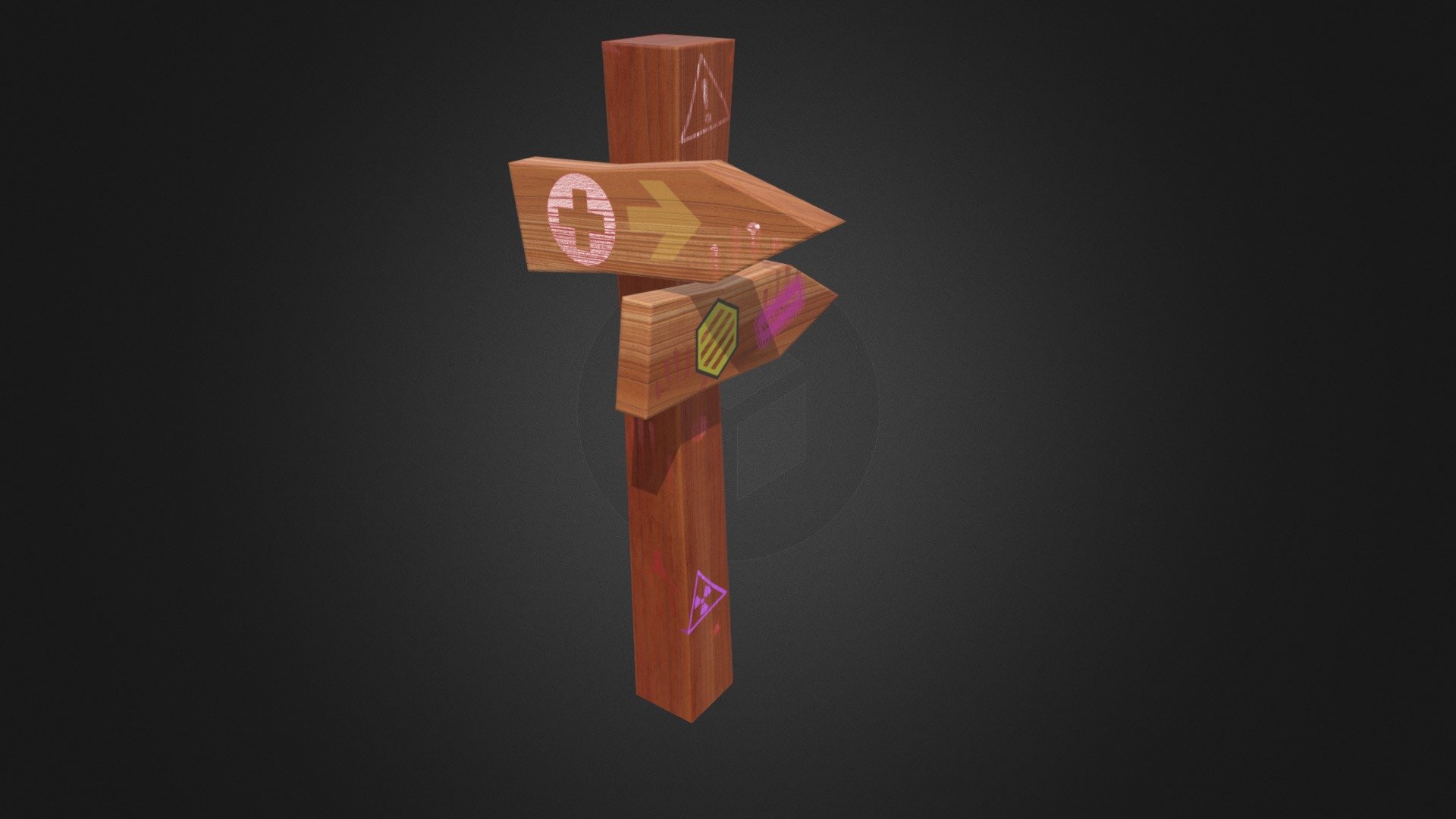 road sign - Download Free 3D model by Samuel6012 (@HSIEN_JEN_CHIU ...
