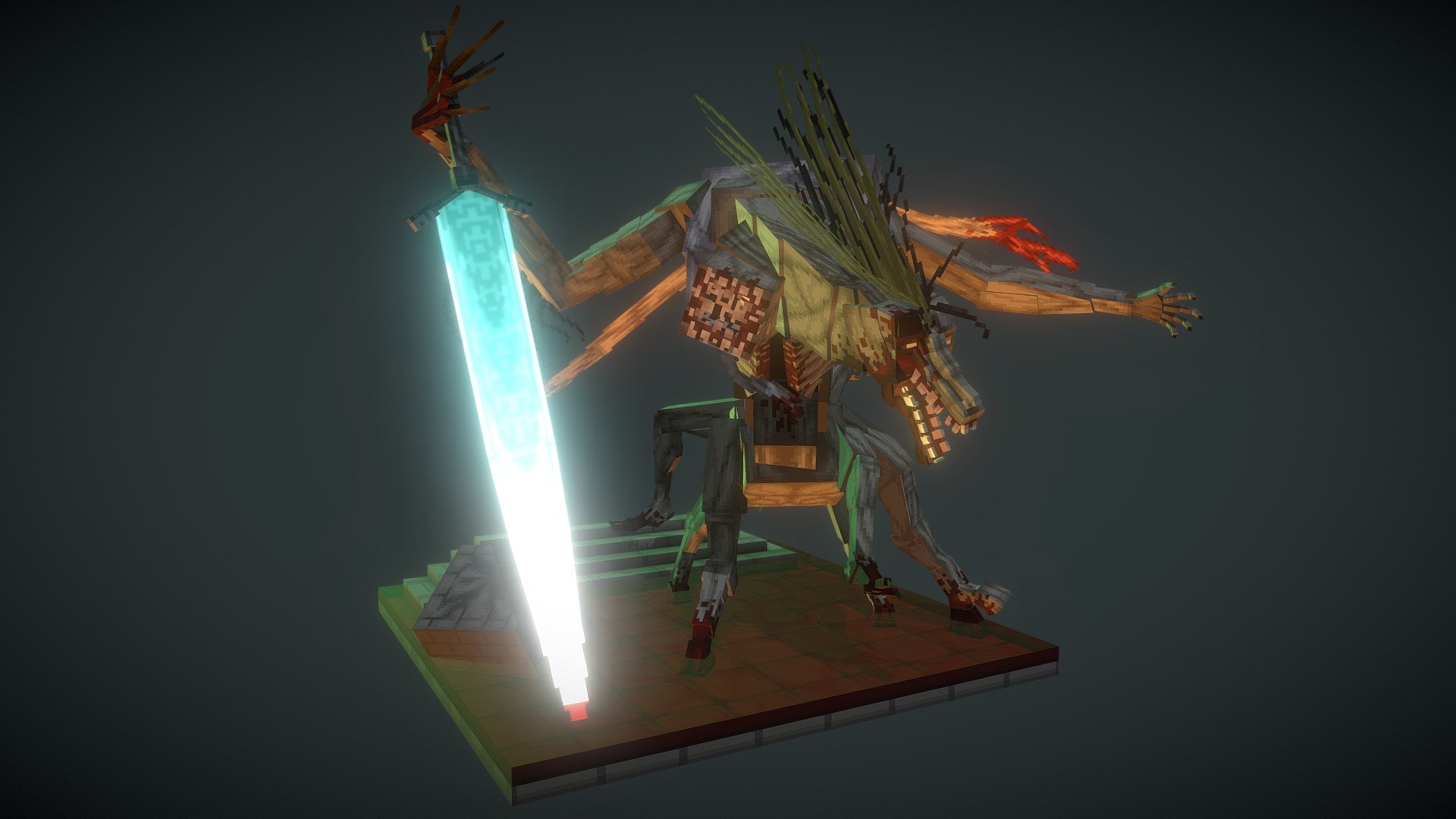 Ludwig the Holy Blade - 3D model by Zuyura [2bc4c61] - Sketchfab
