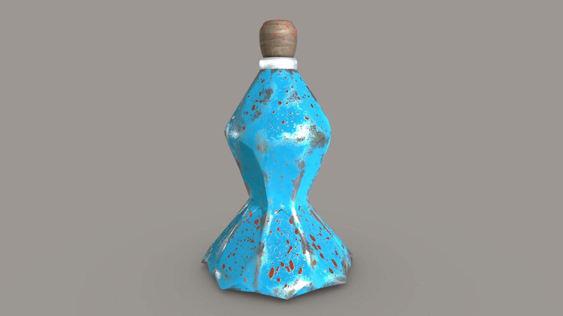 Potion (Low-poly flask) - 3D model by aymen kmama (@aymenka) [2bc5018 ...
