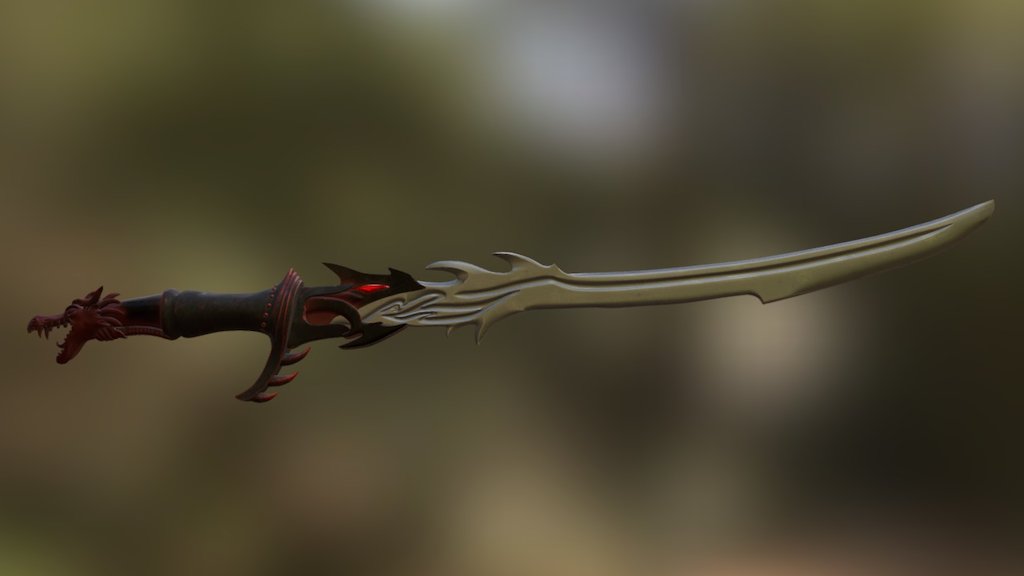 Beasthiya Sword - 3D model by Boban_Surbek [2bc5027] - Sketchfab