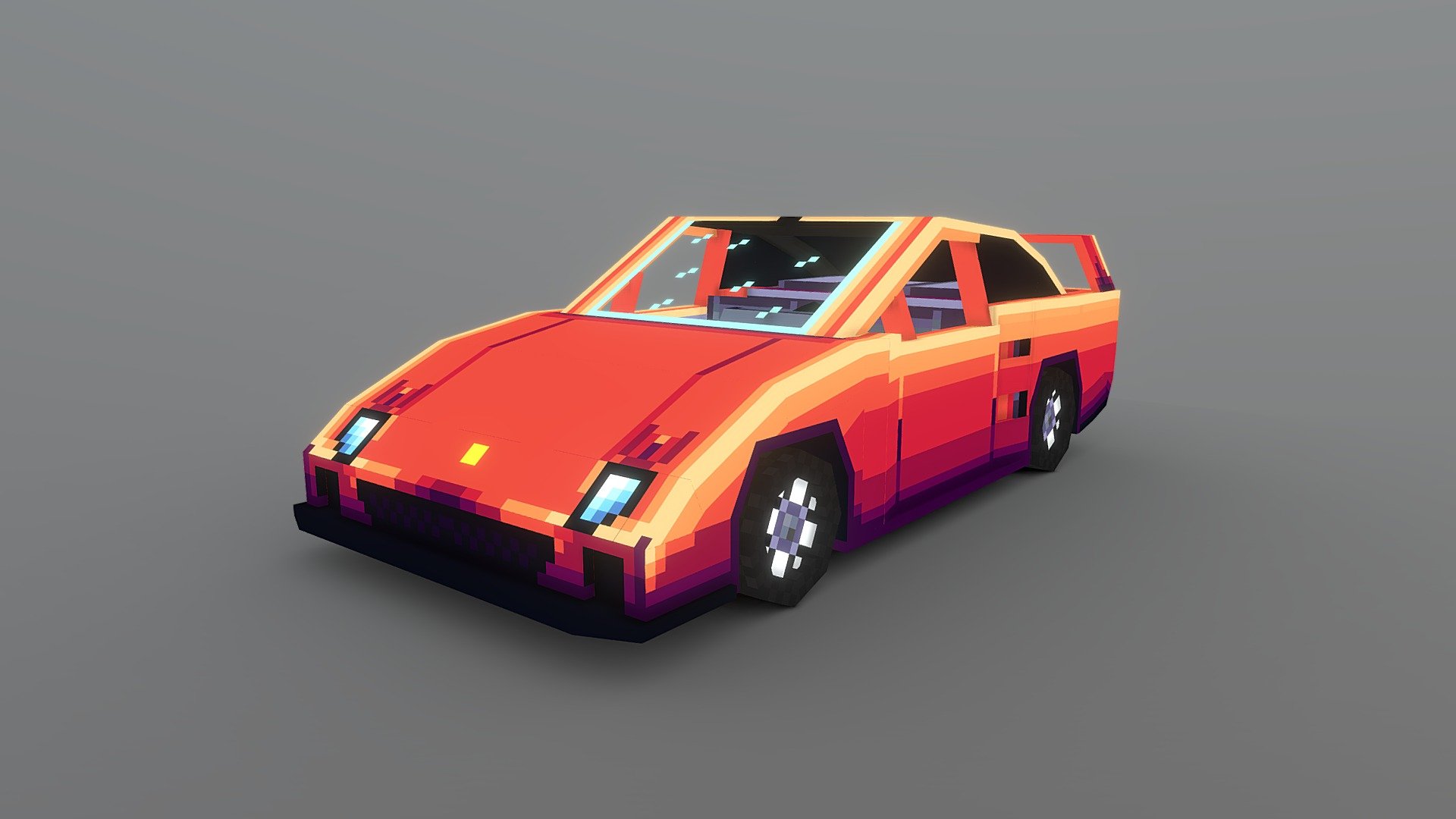ferrari f40 - minecraft - Download Free 3D model by !RadHer (@radher ...