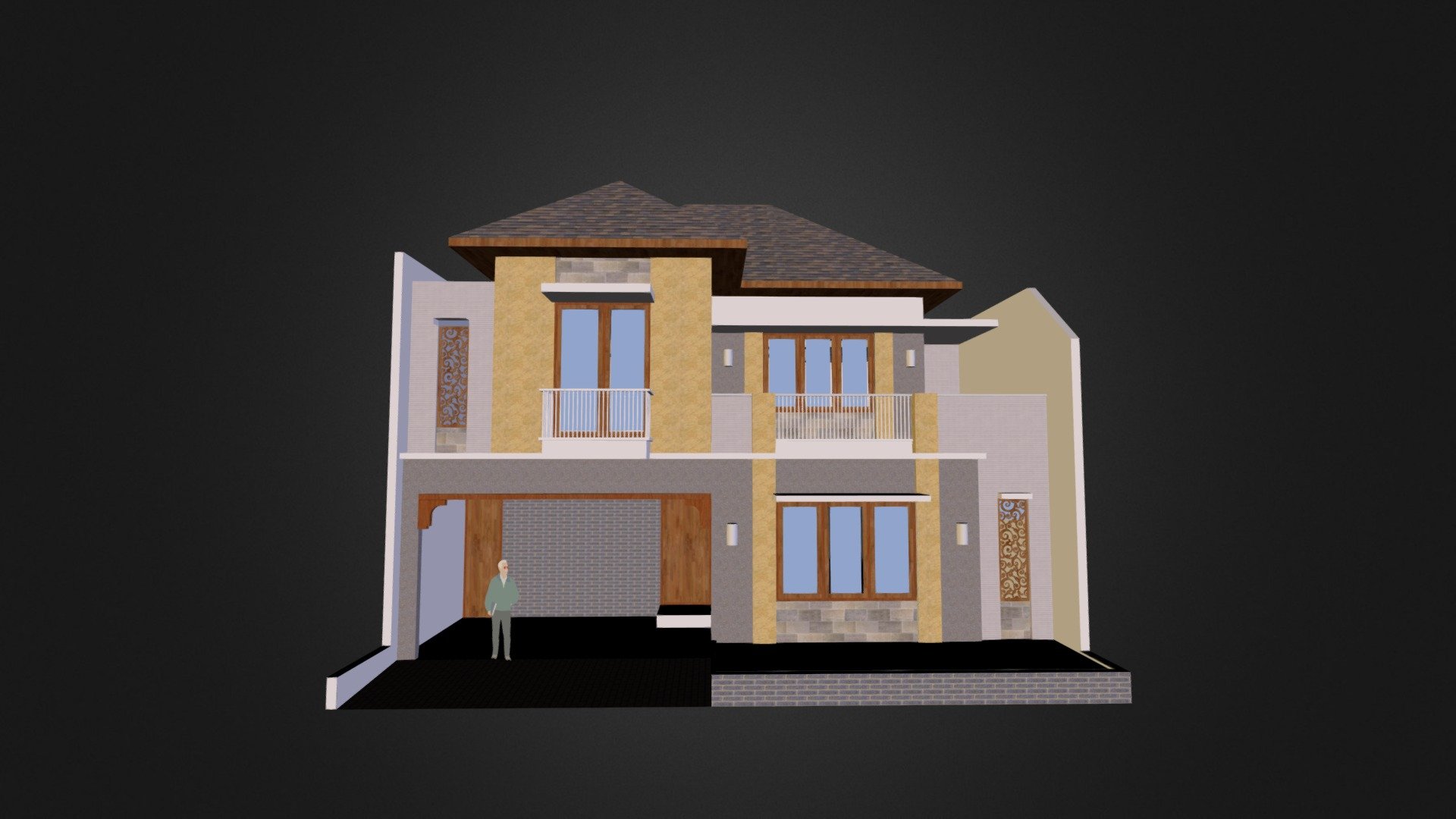 RF House - 3D model by Ardiansyah Basha (@bovian) [2bc56b5] - Sketchfab