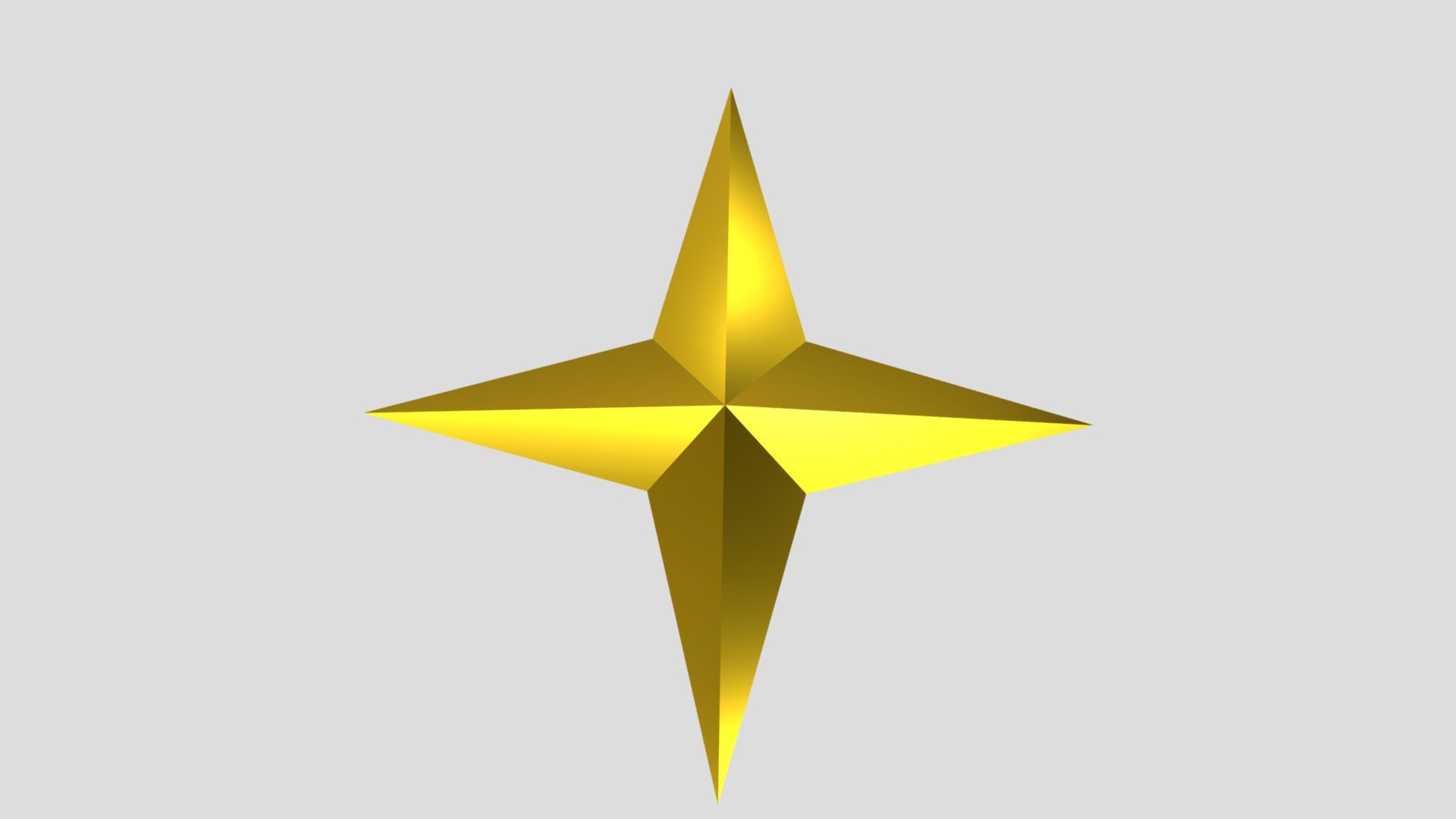 Gold star - Download Free 3D model by alex.yefremov [2bc9277] - Sketchfab