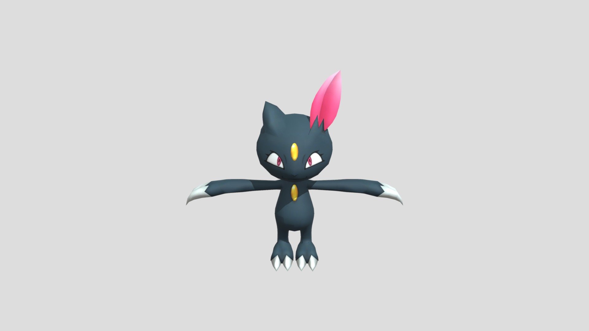 Sneasel - Download Free 3D model by niccheezey [2bc9664] - Sketchfab