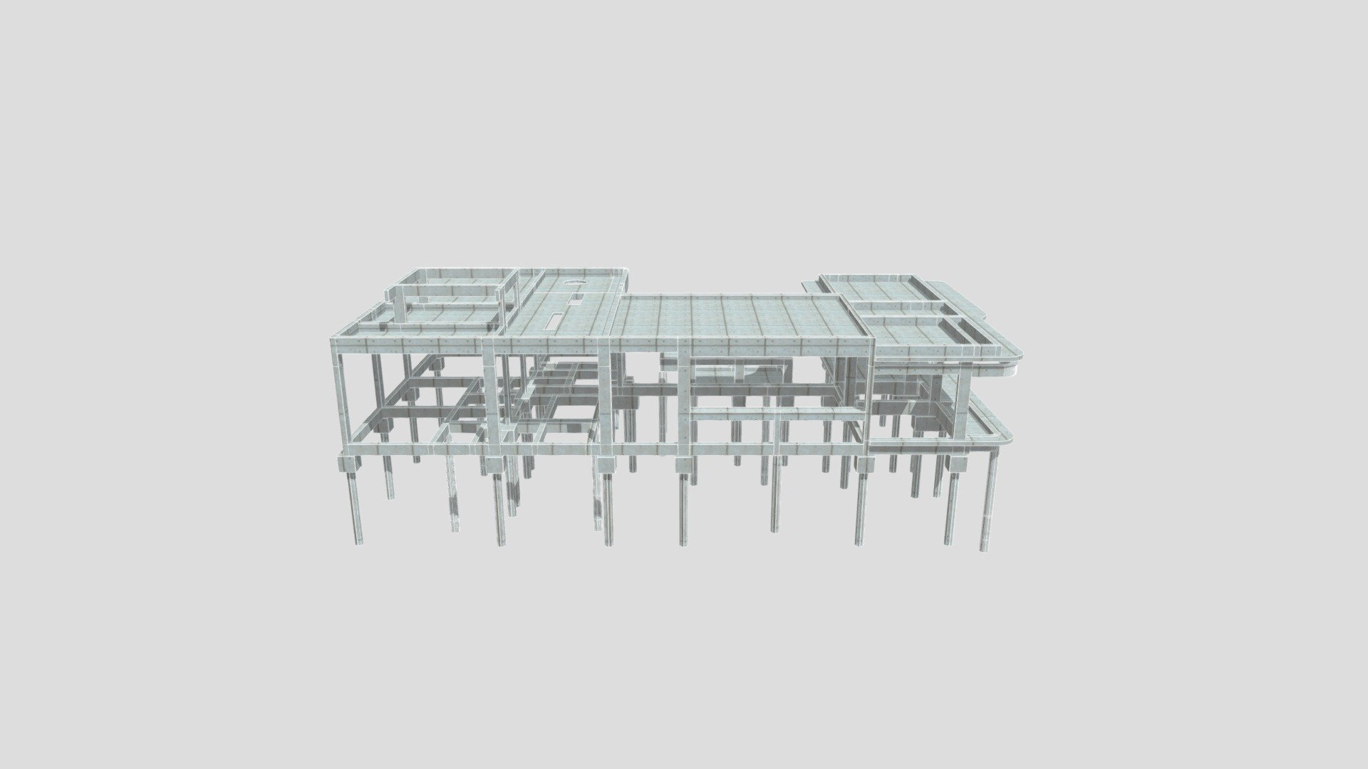 Residência A|C - 3D model by Prime_Engenharia_Estrutural ...