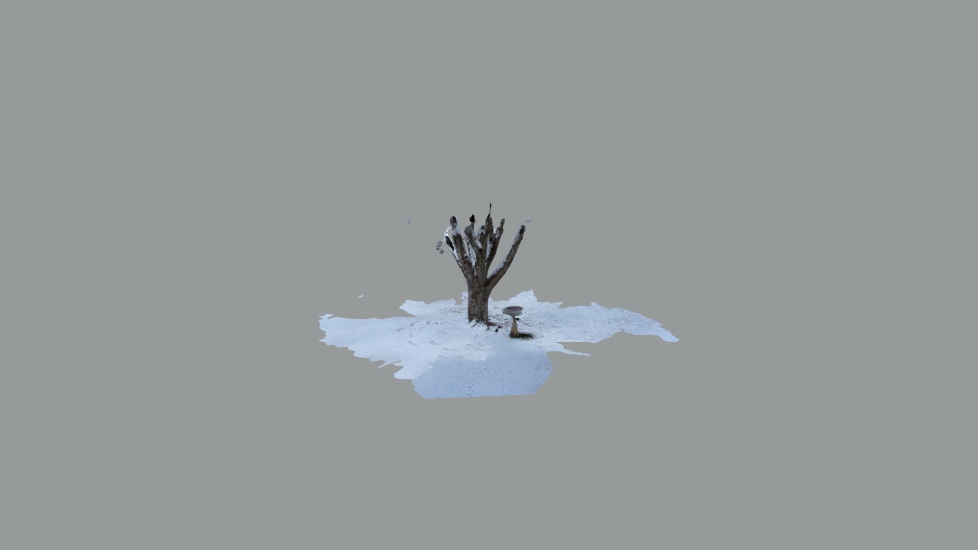 Tree with snow - Download Free 3D model by jaimedonally [2bc9df7 ...