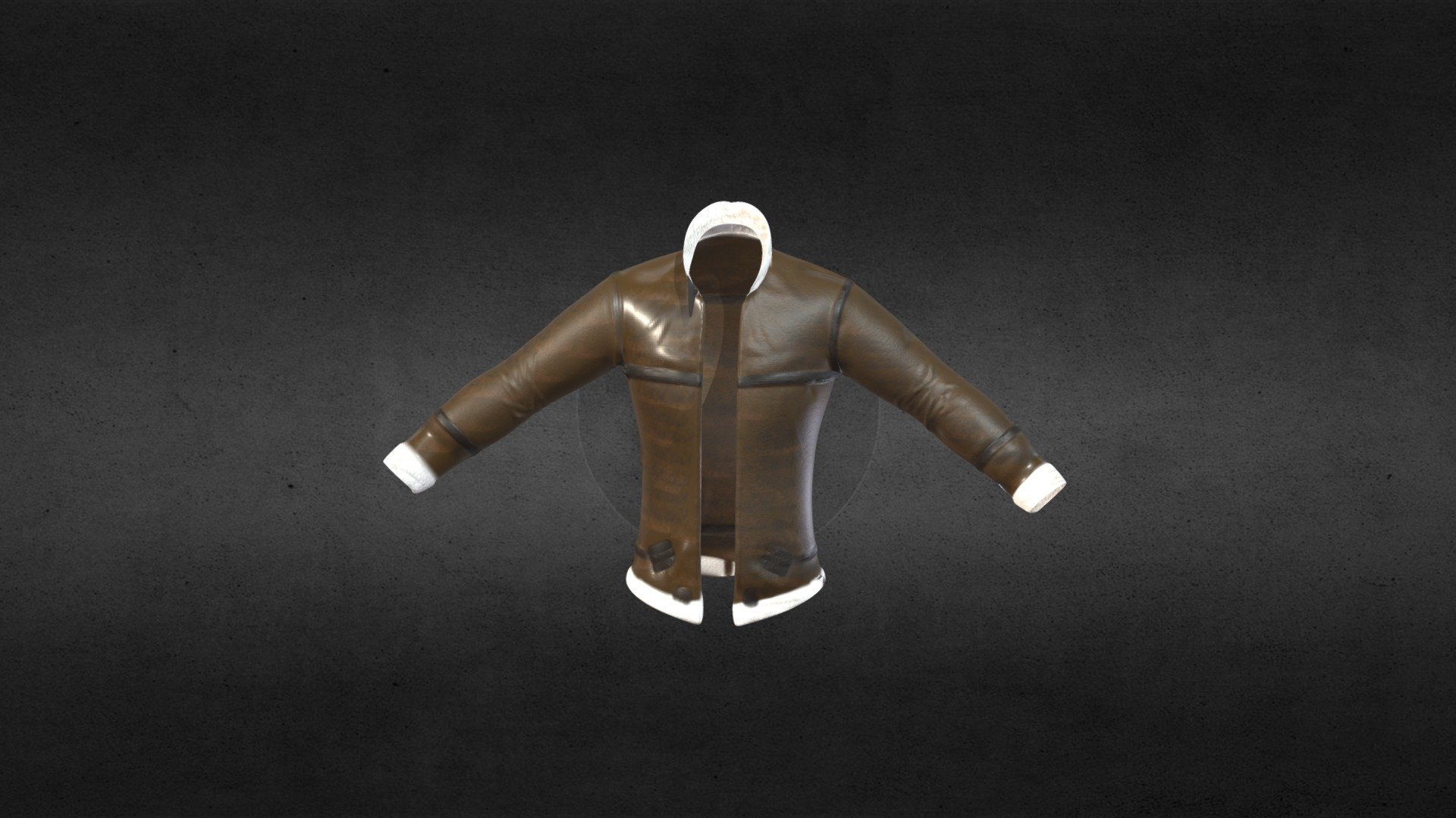 Men's Leather Jacket Game Asset - 3D model by KennedyMorse [2bc9dfc ...