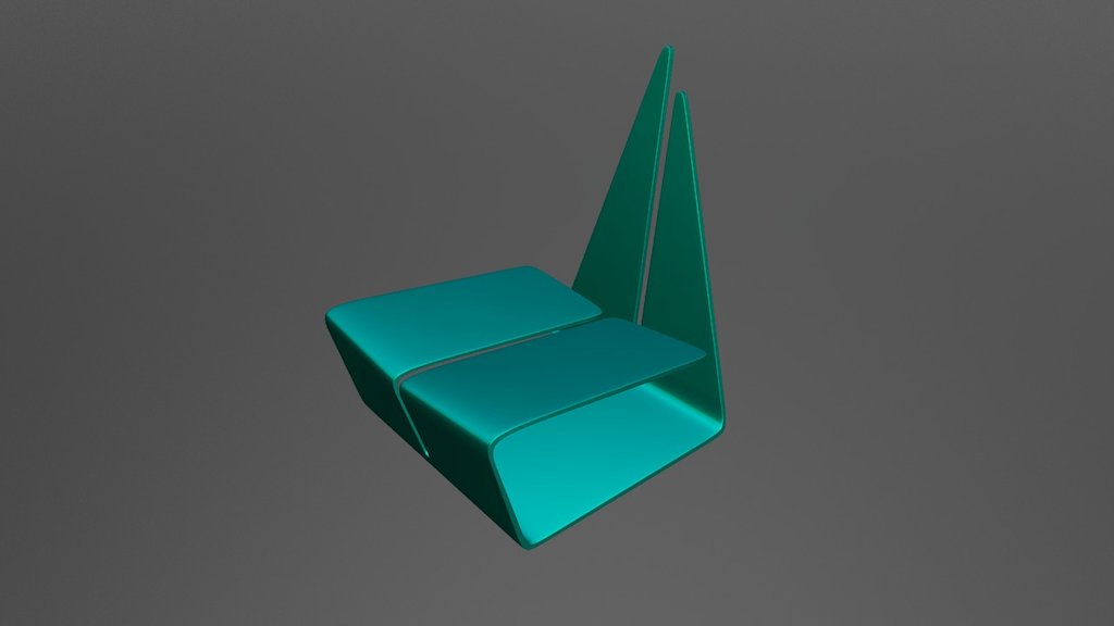 Triangular Chair - 3D model by IradlGLagann [2bcbdfb] - Sketchfab