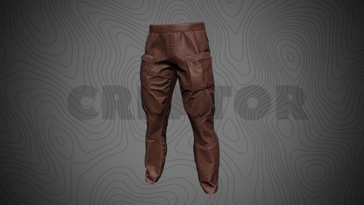 Pants 3D models - Sketchfab