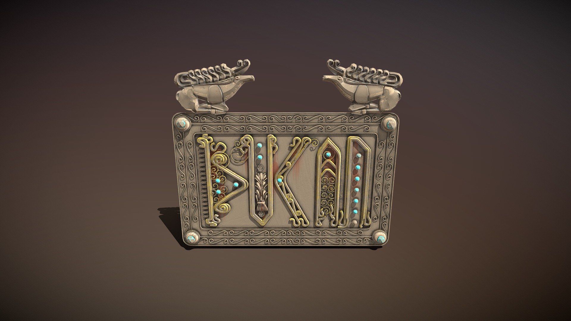 LogoBukan - 3D model by Ali Can Meydan (@mahlukat) [2bccb10] - Sketchfab