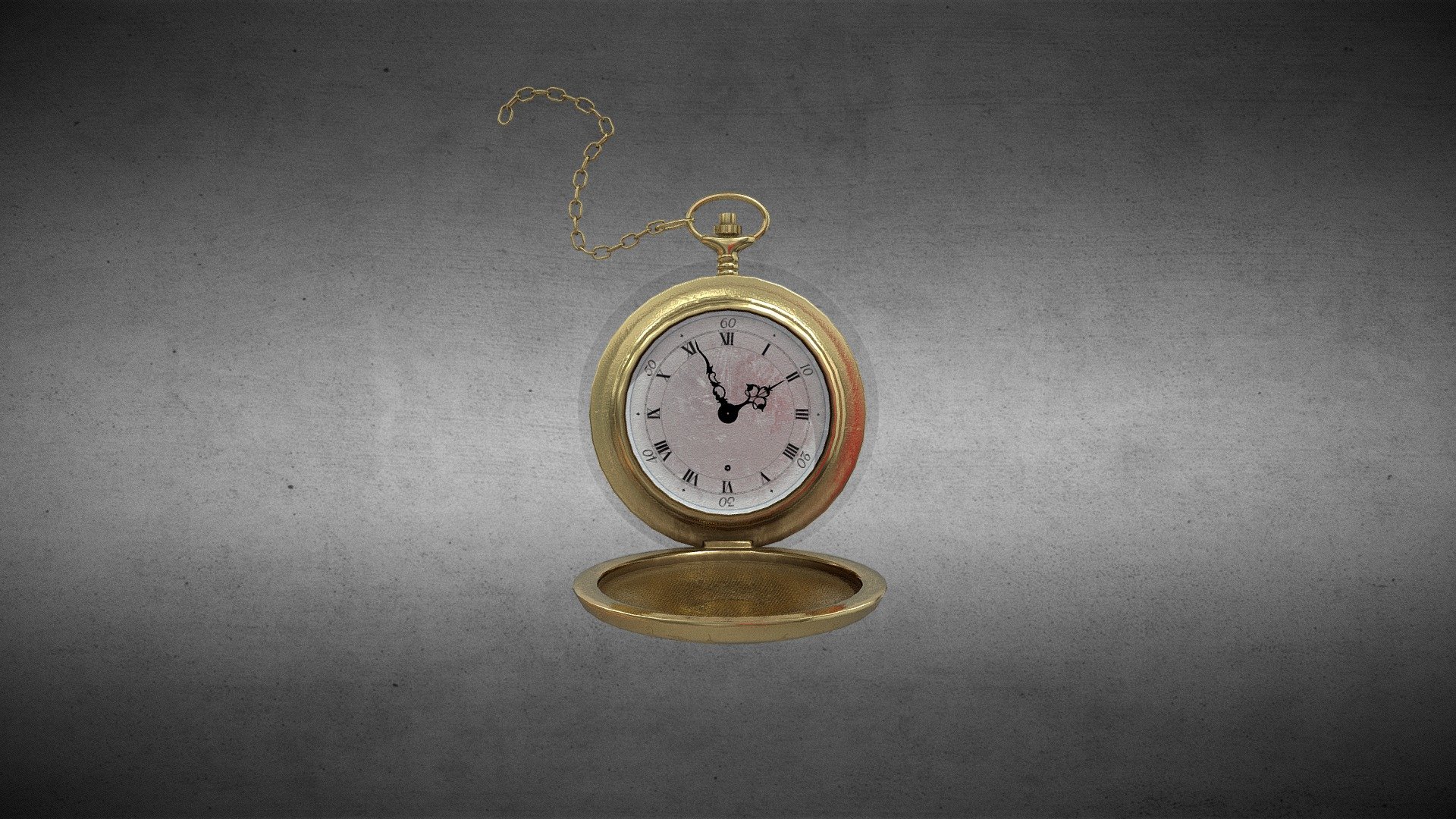 Vintage Pocket Watch - Buy Royalty Free 3D model by bluesassassins ...