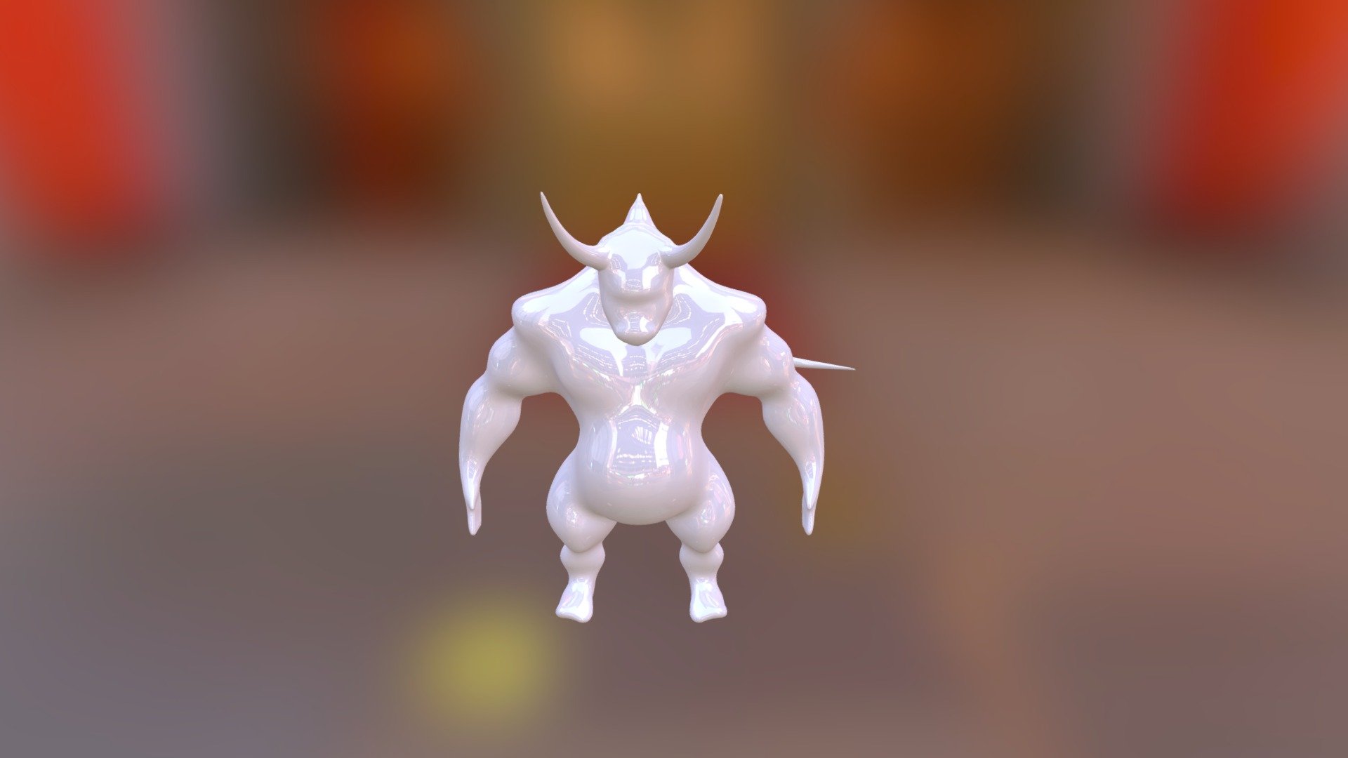 Monster - 3D model by kshitijlives [2bcd994] - Sketchfab