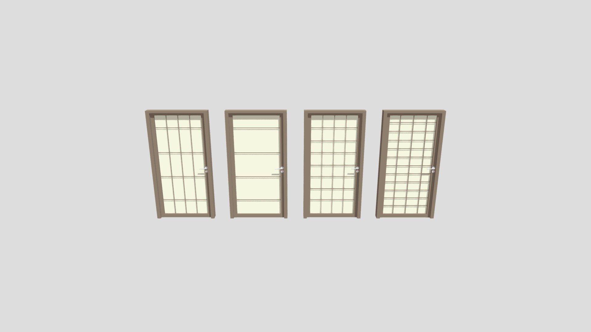 Shoji- Traditional Japanese Door - 3D model by cutecancer22 [2bcf6ca ...
