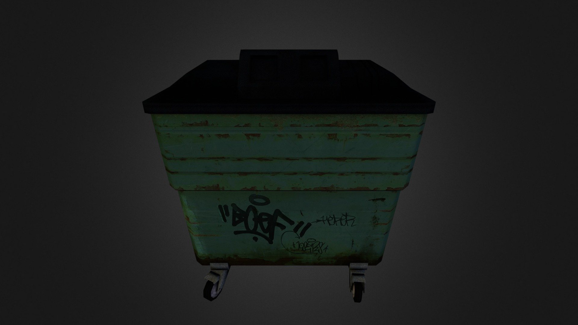 Dustbin - 3D model by PrashantMandowara [2bcf74f] - Sketchfab