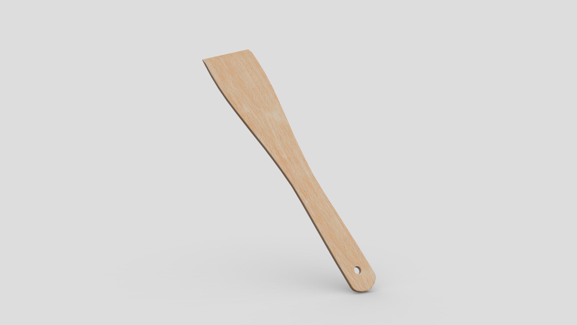 CC0 - Wooden Spatula - Download Free 3D model by plaggy [2bd04c4 ...