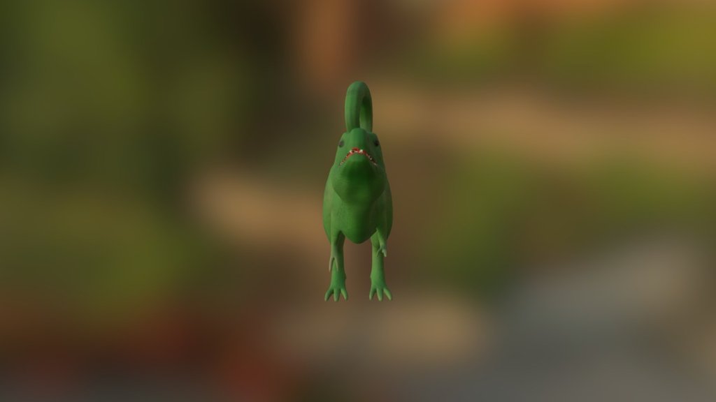 Ronnie The Rex - 3D model by Patryk (@pms5293) [2bd314f] - Sketchfab