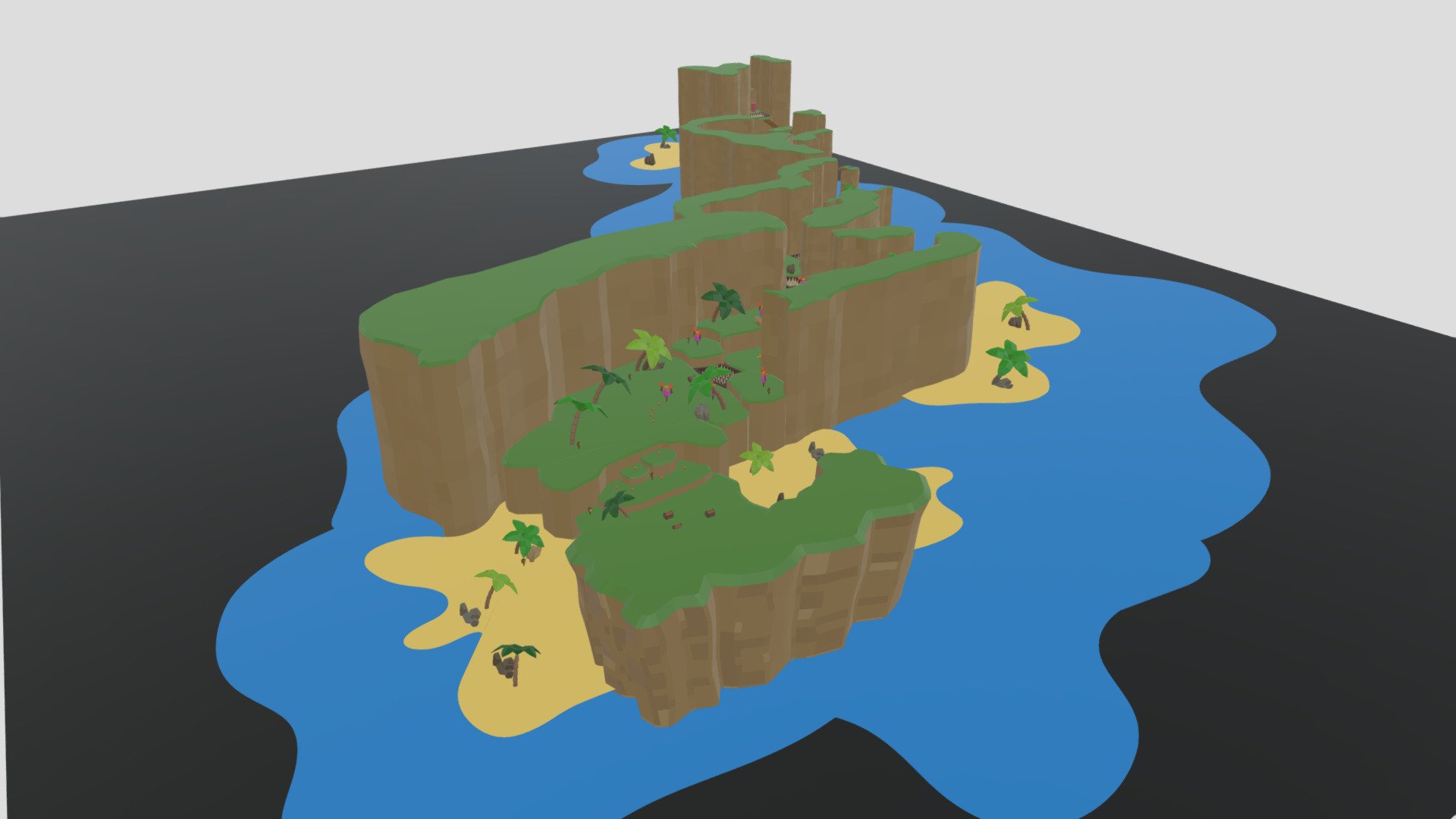 3D Map - 3D model by user618 [2bd4ae2] - Sketchfab
