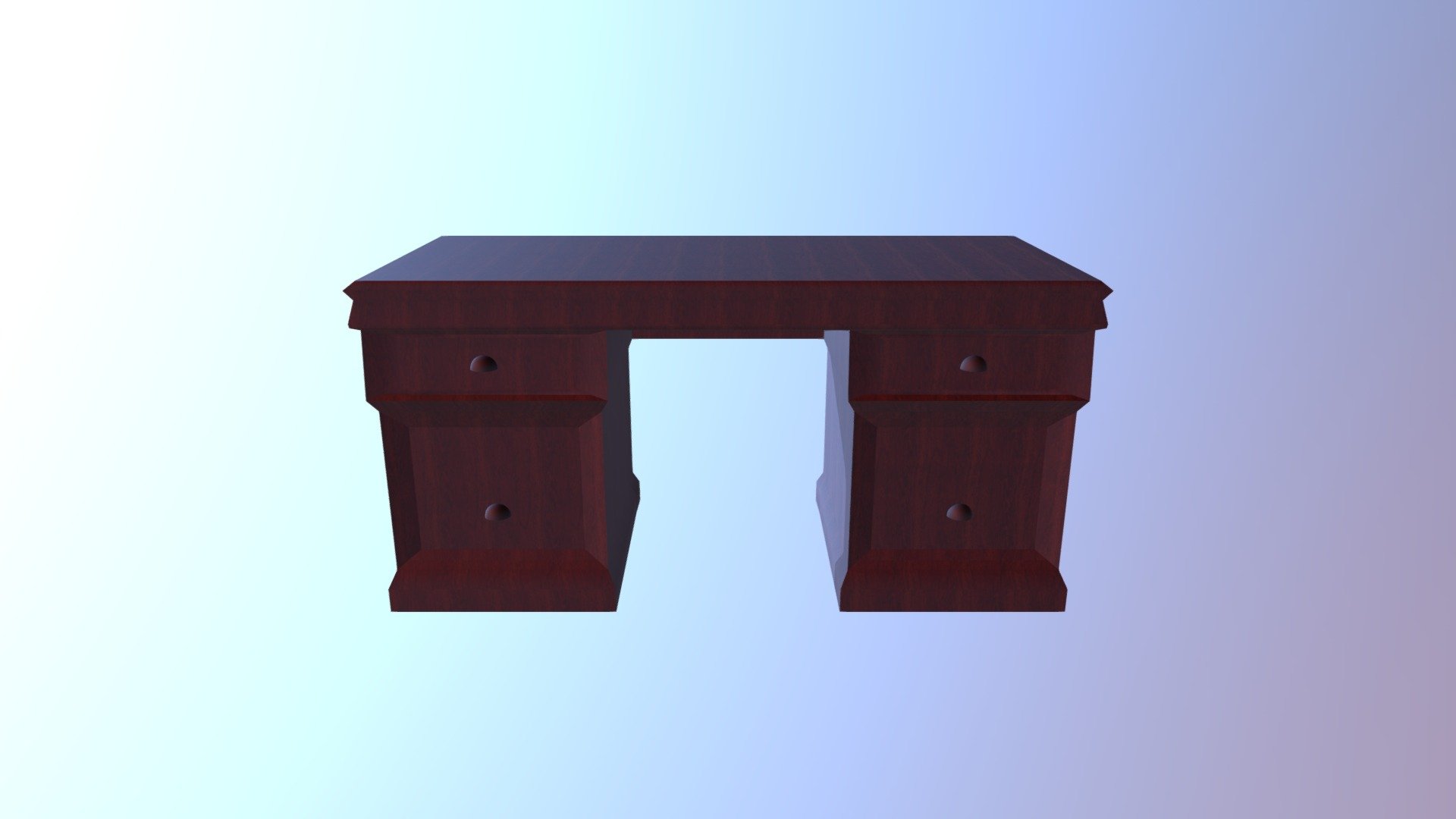 Desk - 3D model by PoiModels [2bd4f48] - Sketchfab