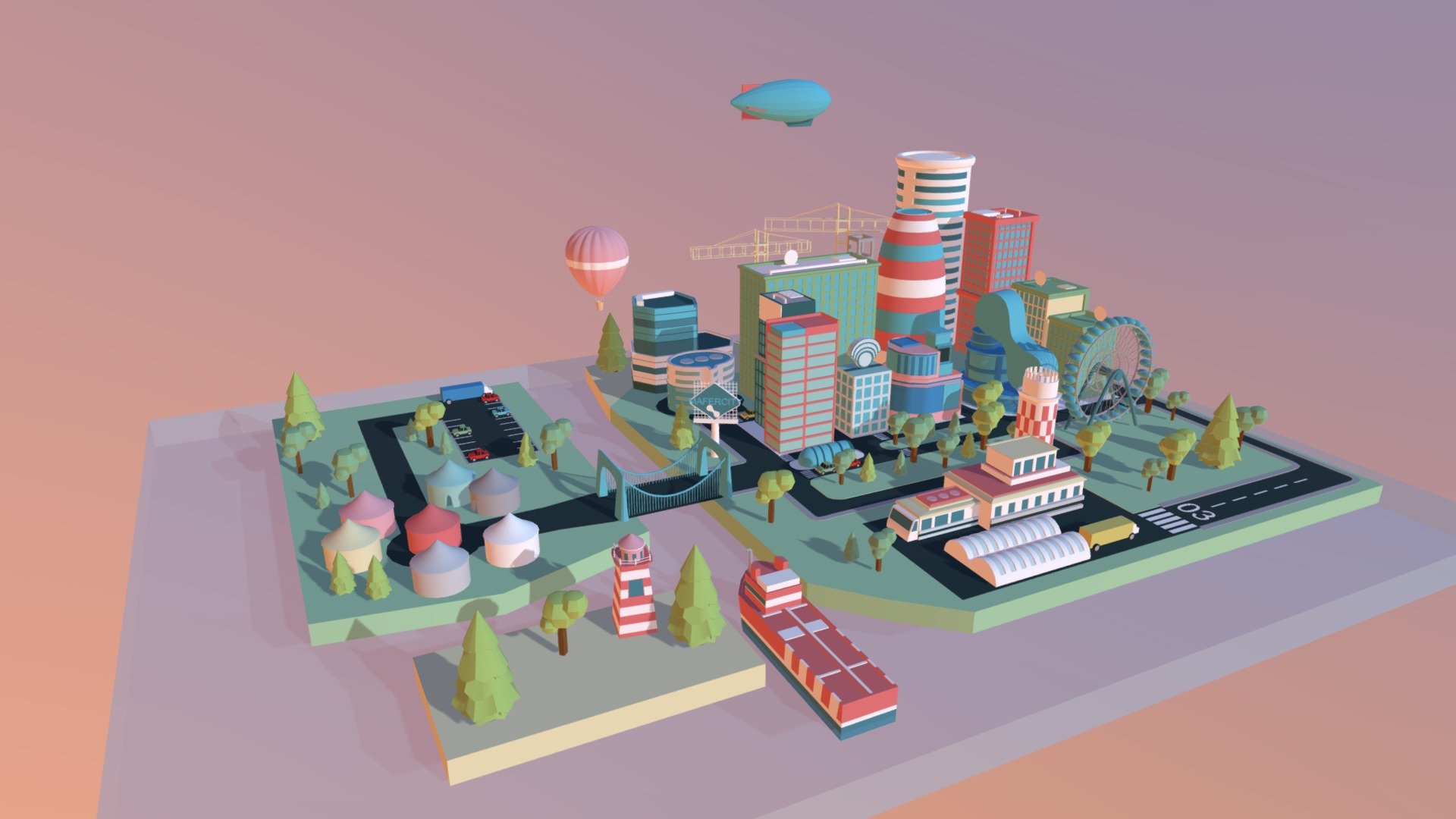 Mafer_City - Download Free 3D model by Mafer Luna (@Fernanda.Aldaco.de ...