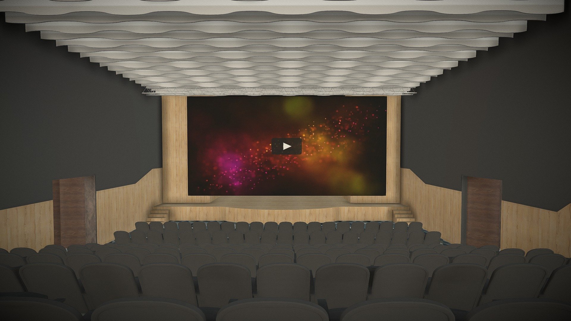 Konference Hall - Cinema - 3D model by ERC (@andrii_v) [2bd6630 ...