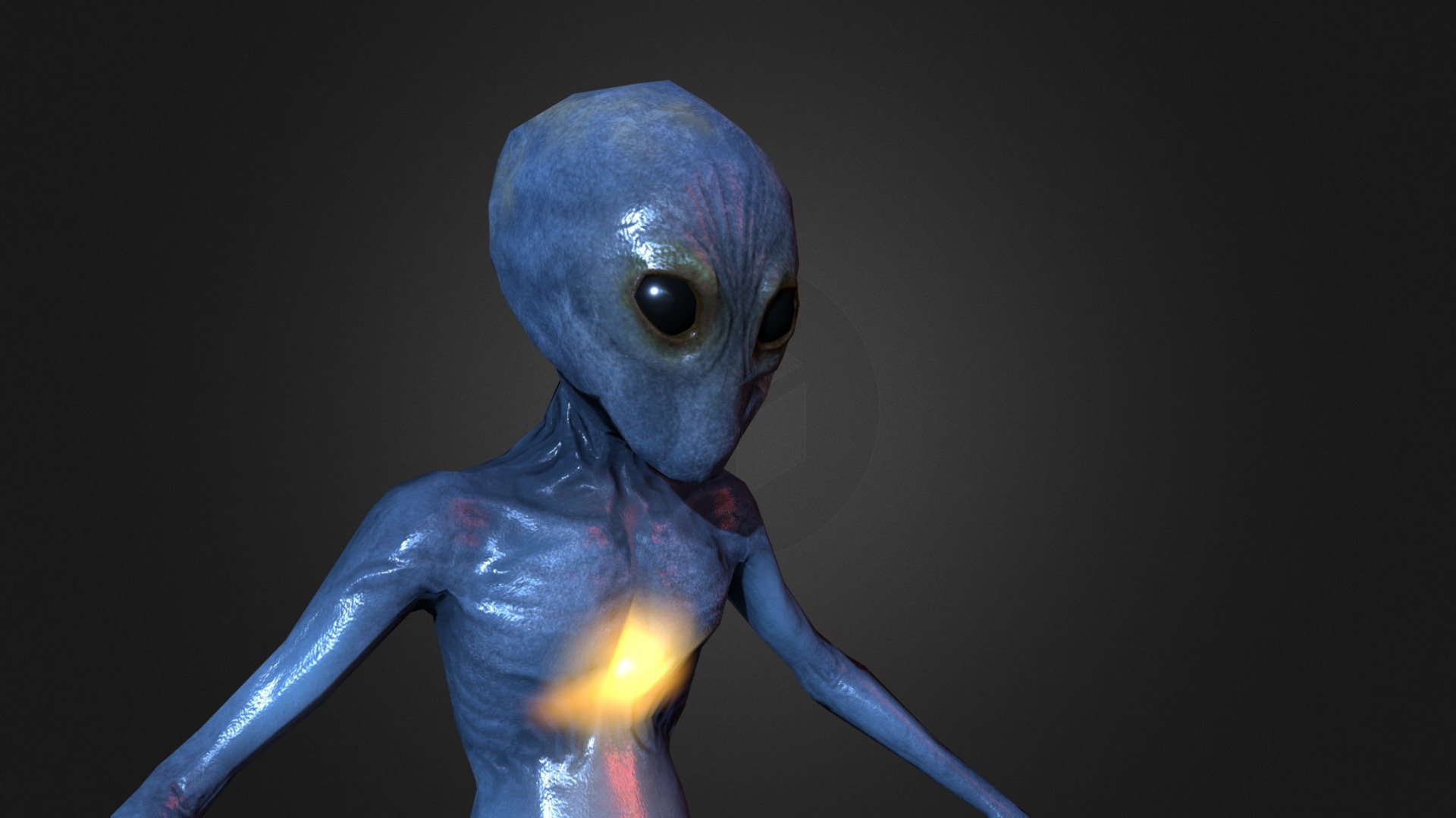 Sectoid - 3D model by Anton (@talion) [2bd9c6d] - Sketchfab