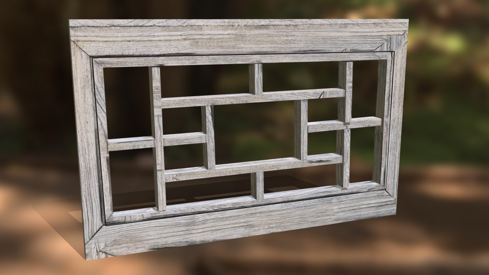 Asian Window Lattice - Download Free 3D model by AntonCla [2bdbda2 ...