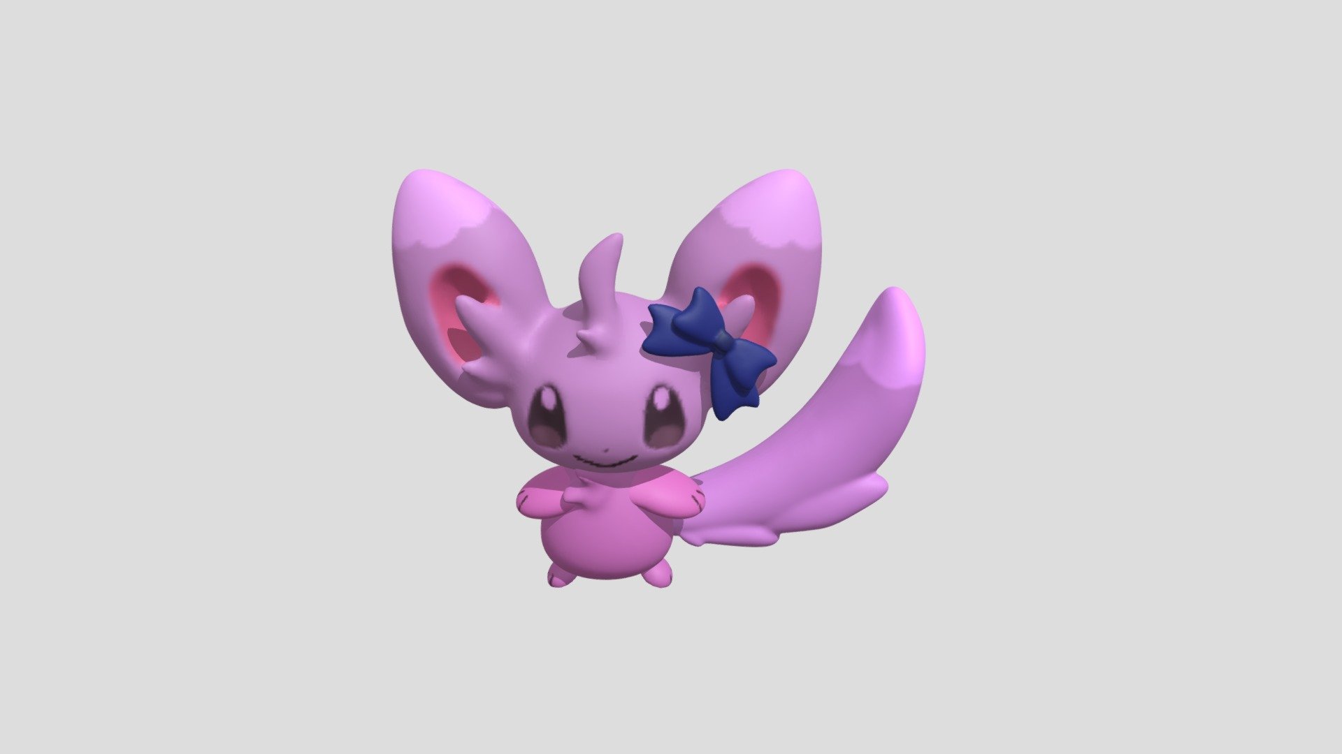 Minccino-pokemon - Download Free 3D model by 31schrci [2bdc0a9] - Sketchfab