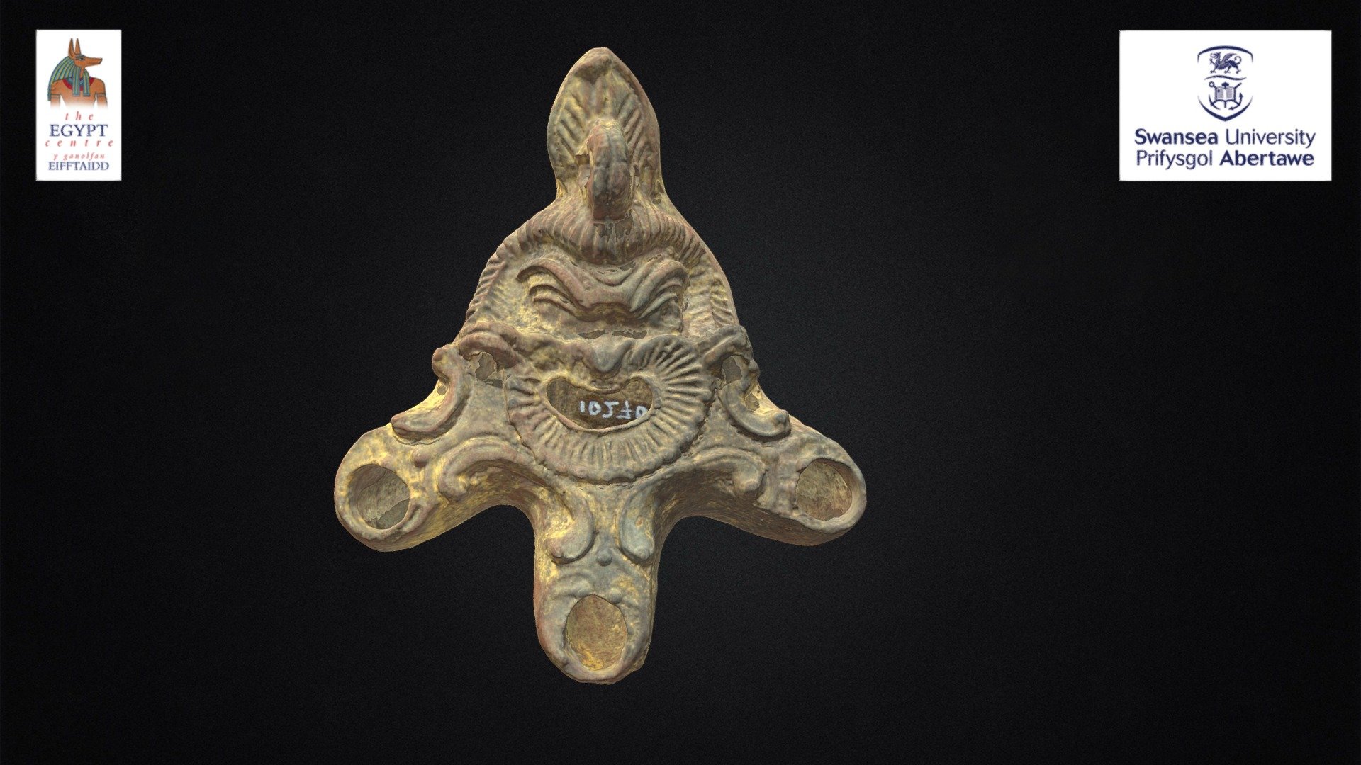 Grotesque Face Lamp (HARGM10270) - Download Free 3D model by The Egypt ...