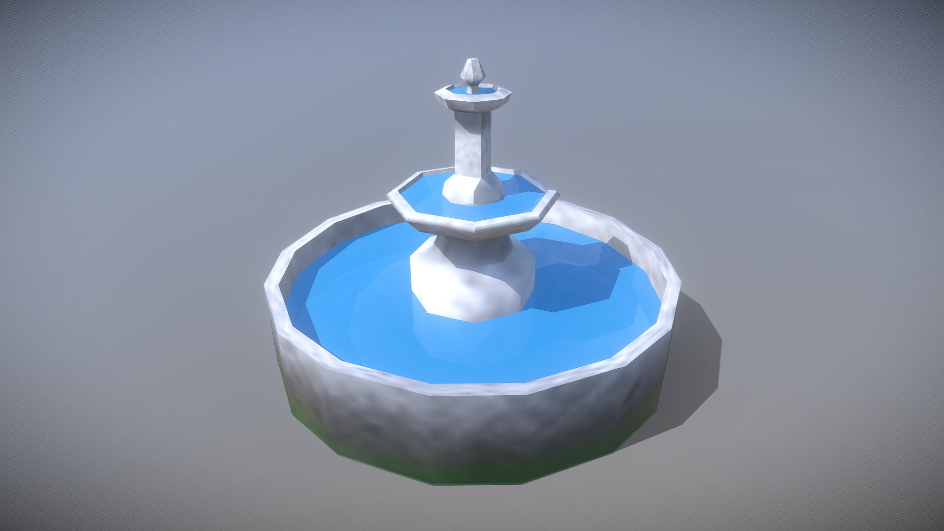 Fountain - 3D model by subduedvermilion [2bdd5d9] - Sketchfab