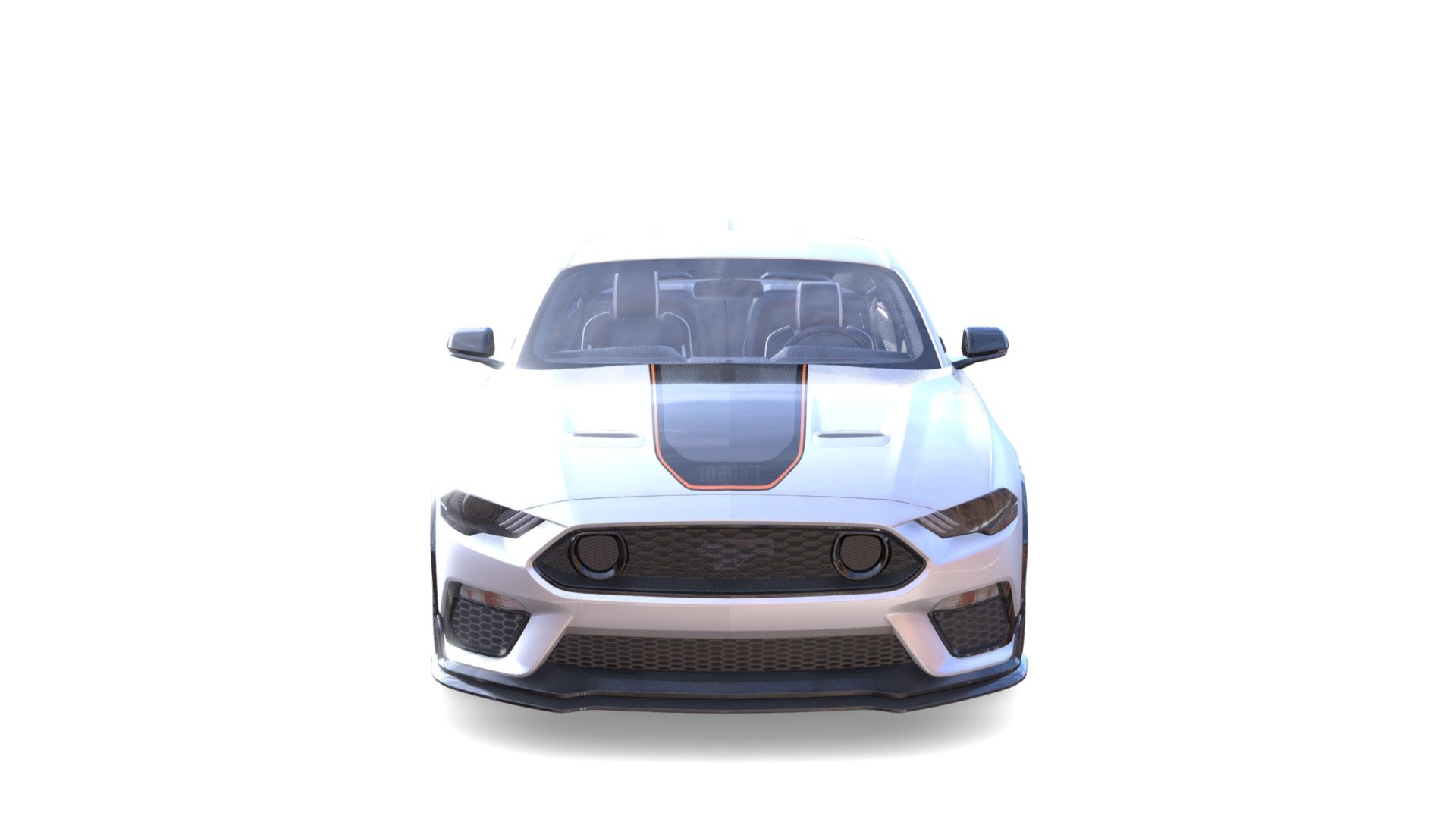 2021 Ford Mustang Mach 1 - Download Free 3D model by Galaxy Car ...