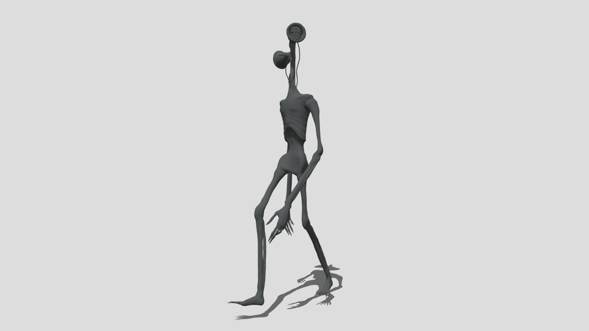 Fallout Siren Head Swagger Walk - In Place - Download Free 3D model by ...