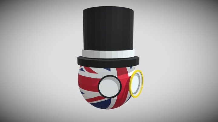 Countryballs 3D models - Sketchfab